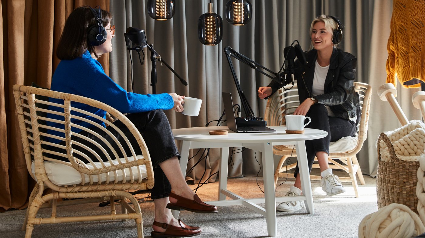 A small-space audio and video studio at home - IKEA UK