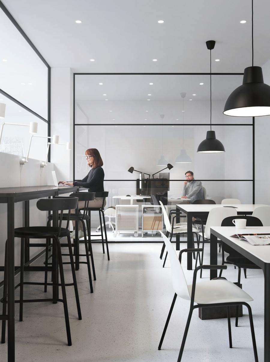 Furniture for a collaborative work space - IKEA