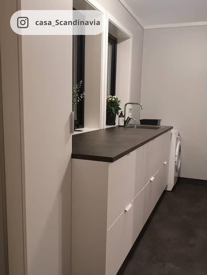 Complete and compact set-up for your home laundry - IKEA