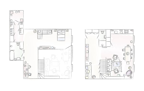 Un apartament într-o fostă şcoală - IKEA
