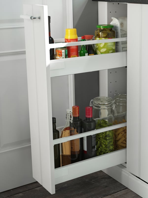 Comodă și clasică – Bucătăria albă HITTARP - IKEA