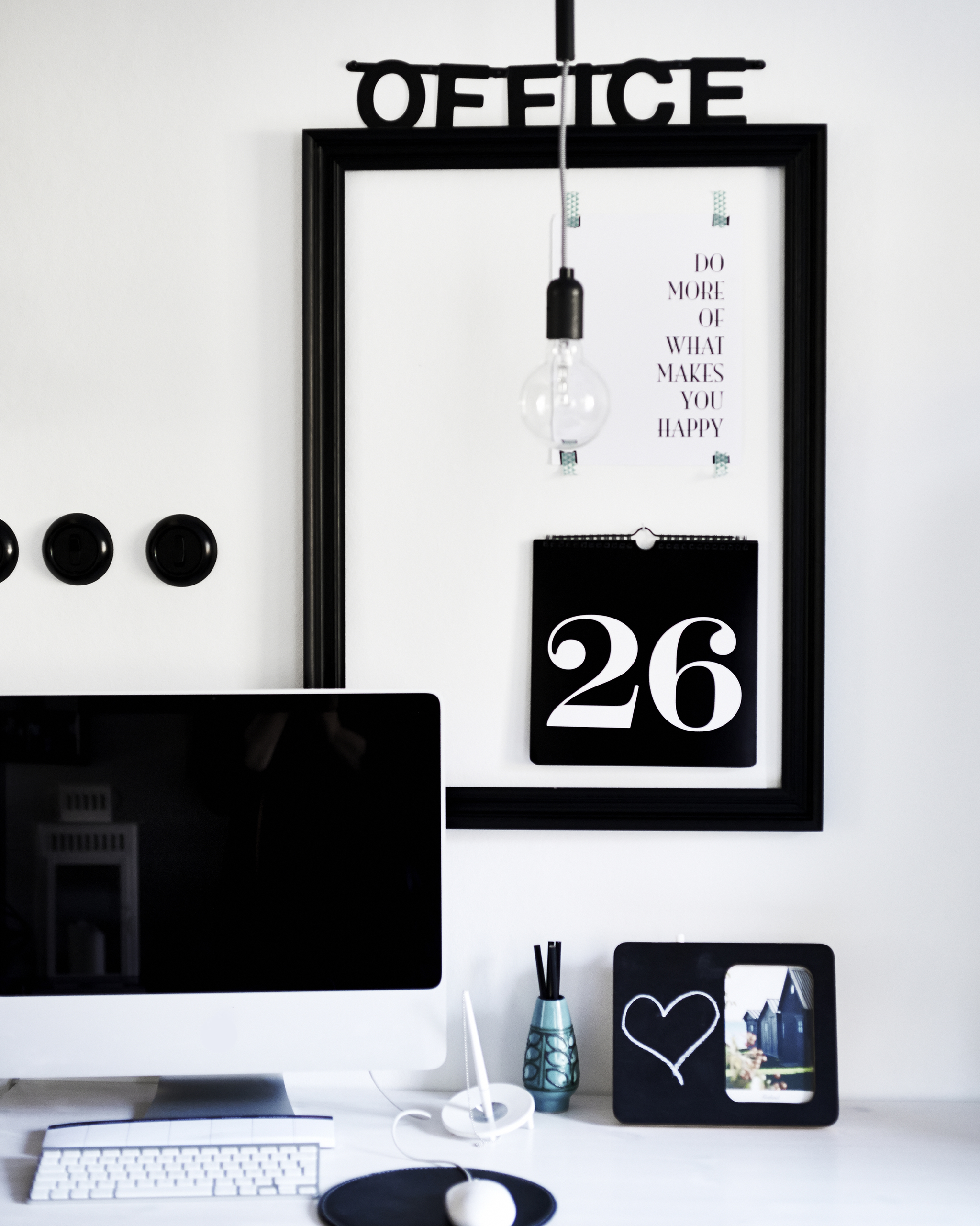 Hallway workspace - IKEA