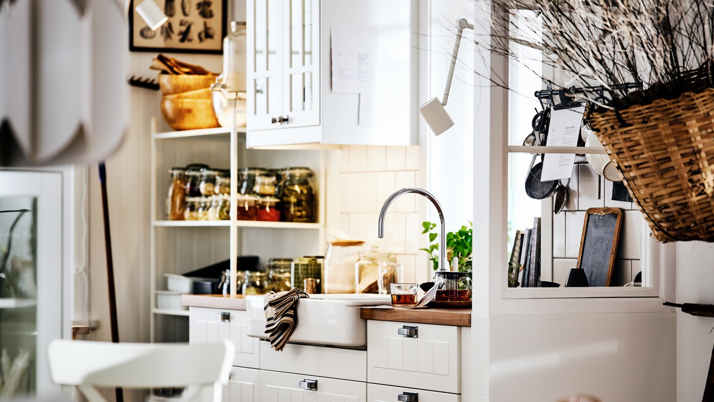 Uppdatera IVAR skåp med bets - IKEA