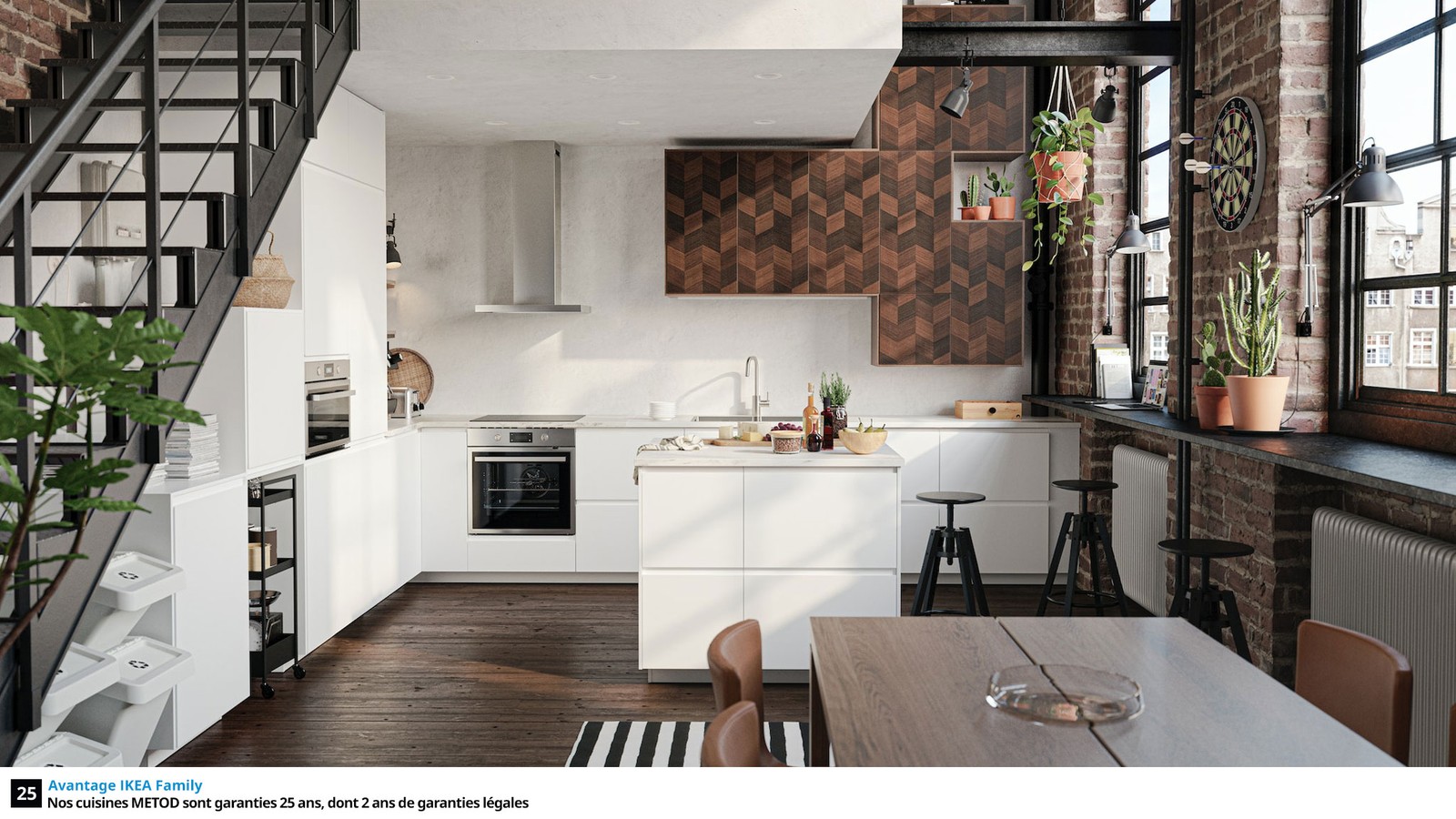 Cuisines METOD finition VOXTORP blanc mat - IKEA