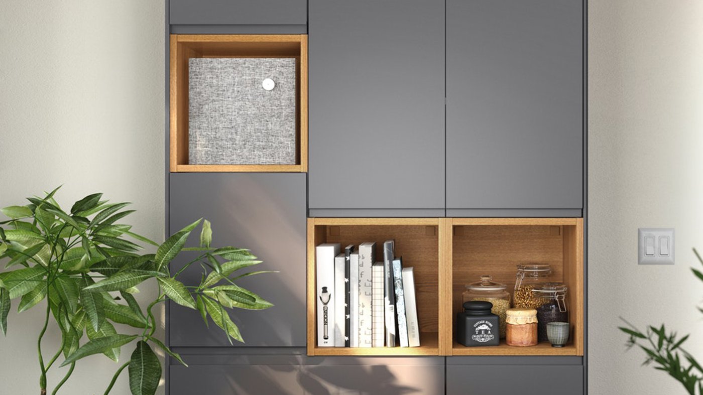 Cuisines METOD finition VOXTORP gris mat - IKEA