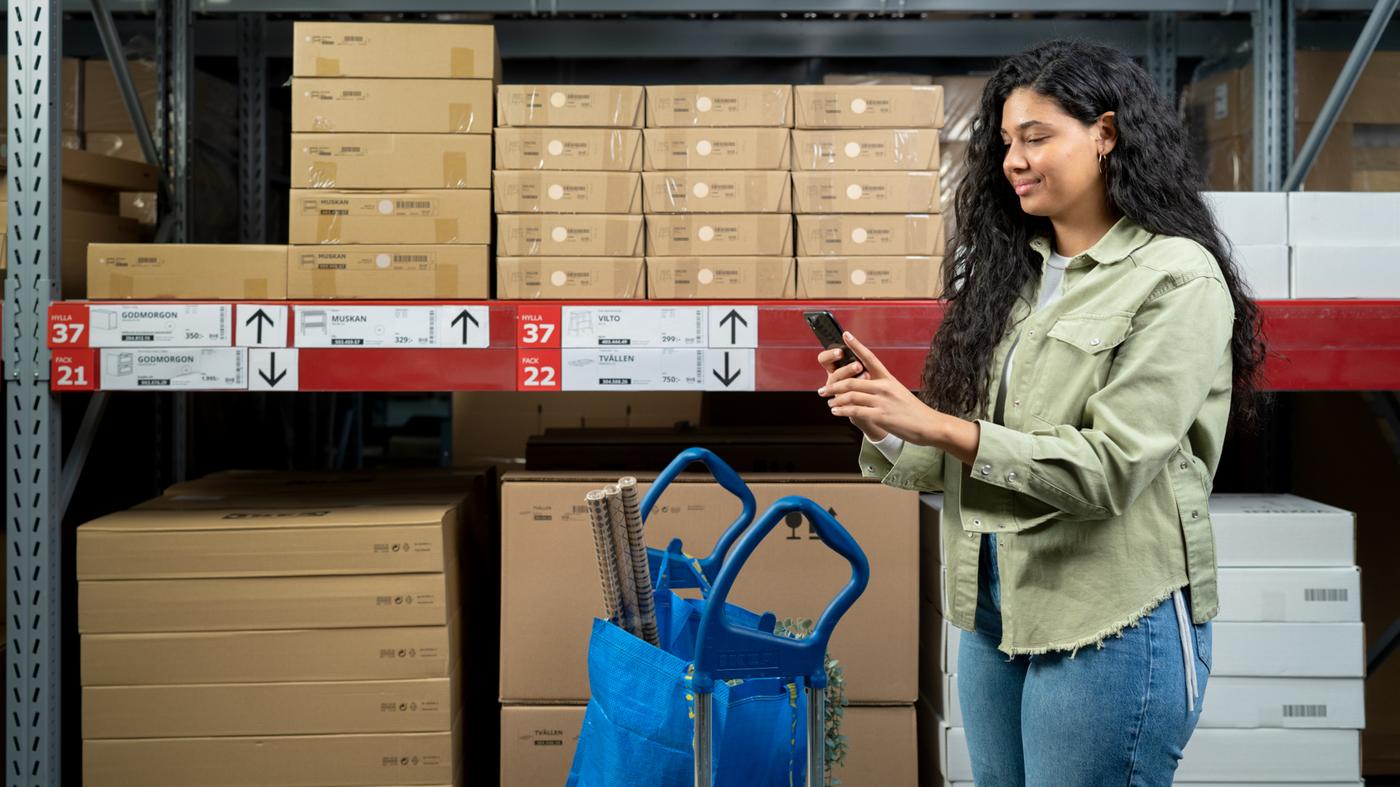Scan and pack as you shop - IKEA UK