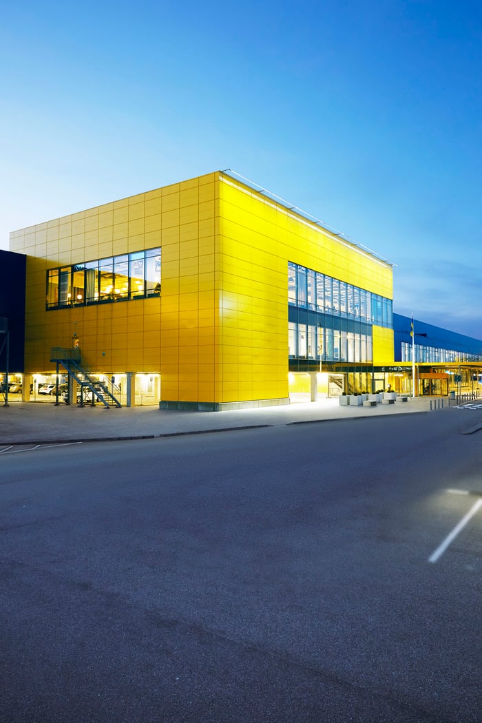 The IKEA logo - history and design - IKEA