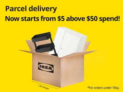 Home furnishing products, at $5 parcel delivery - IKEA | IKEA Singapore