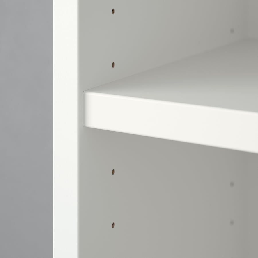 BILLY bookcase combination/crnr solution, white, 95/95x28x202 cm (373/8 ...