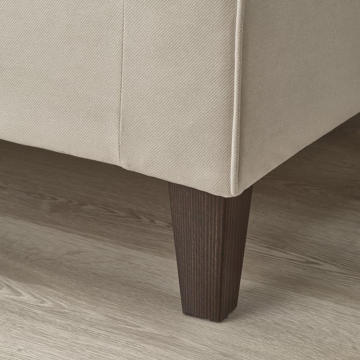 EKHOLMA 3-seat sofa, Hakebo beige - IKEA
