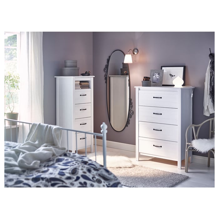 EKNE mirror, oval, 70x150 cm (271/2x59") - IKEA