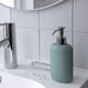 EKOLN soap dispenser, light grey-turquoise - IKEA