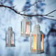 ENRUM lantern for tealight, in/outdoor, white, 22 cm (8 ¾") - IKEA