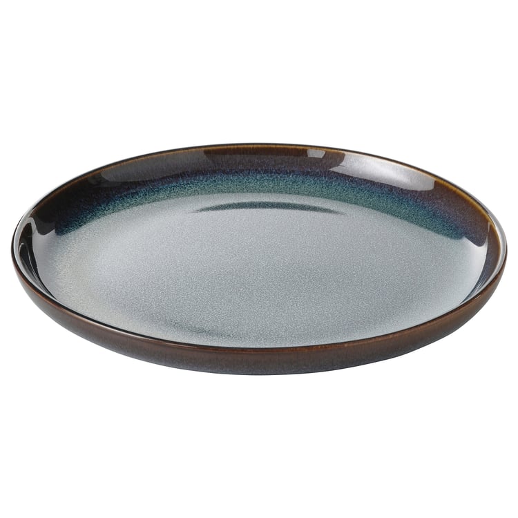 GLADELIG side plate, blue, 20 cm (8") - IKEA
