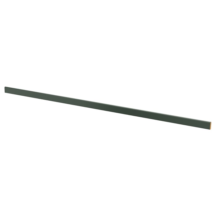 HAVSTORP rounded deco strip/moulding, deep green, 221 cm (87") - IKEA