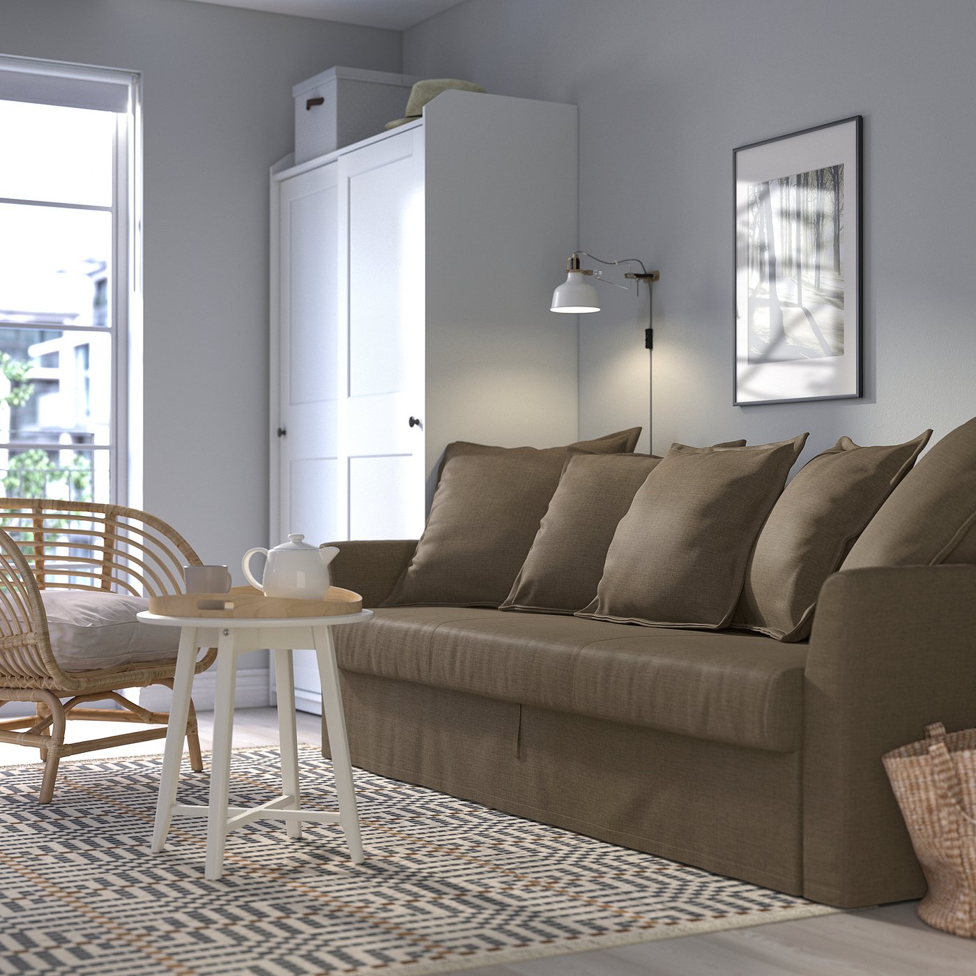 Ikea holmsund sleeper sectional store