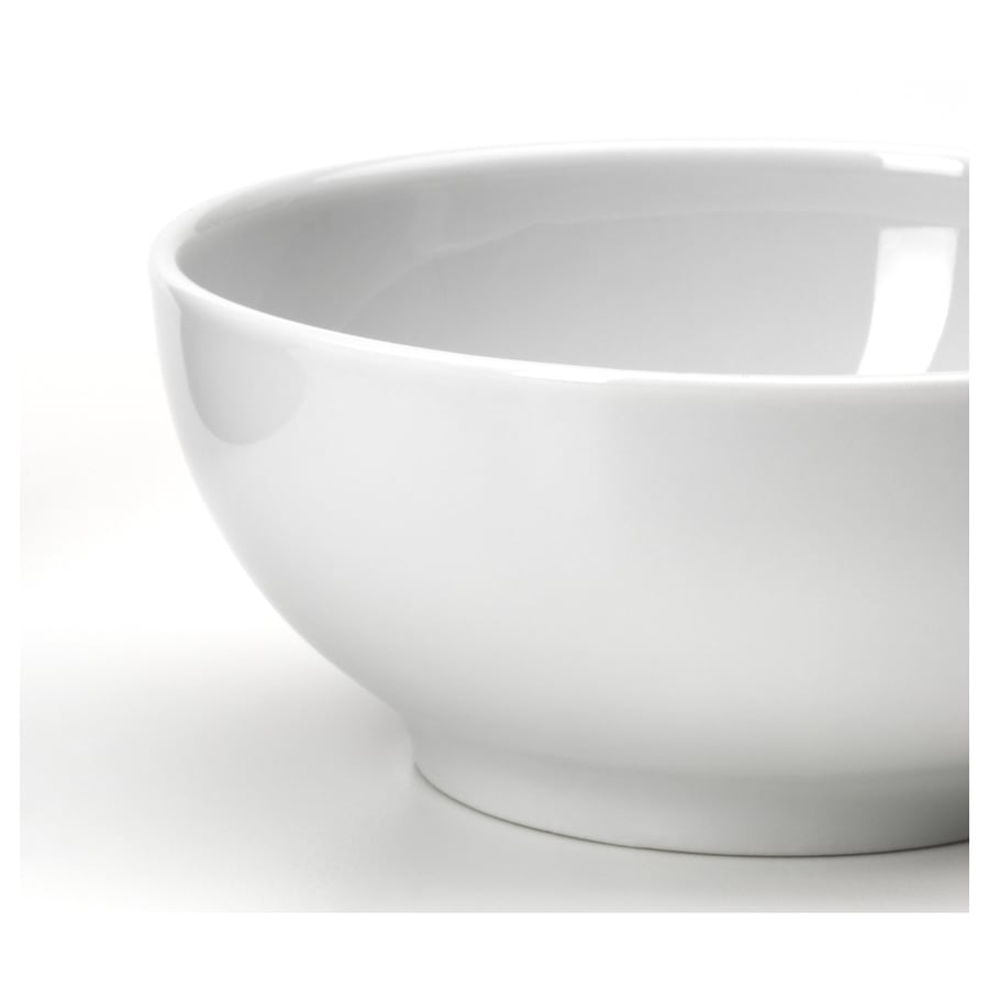 IKEA 365+ bowl, rounded sides white, 9 cm (4") - IKEA