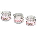 KORKEN Jar with lid, clear glass. Buy here - IKEA
