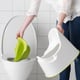 LOCKIG children's potty, white/green - IKEA