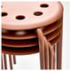 MARIUS stool, red-brown, 45 cm (173/4") - IKEA