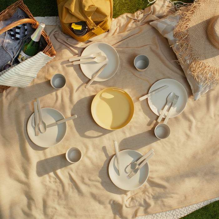 MARULK 21-pieces picnic set, mixed colours - IKEA