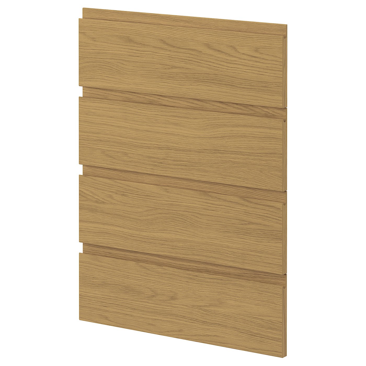 METOD 4 fronts for dishwasher, Voxtorp oak effect, 60 cm (24") - IKEA