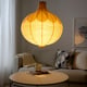 RISBYN pendant lamp shade, onion shape/beige, 57 cm (22") - IKEA