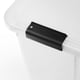 SAMLA clip lock for box 55/130 l, black - IKEA