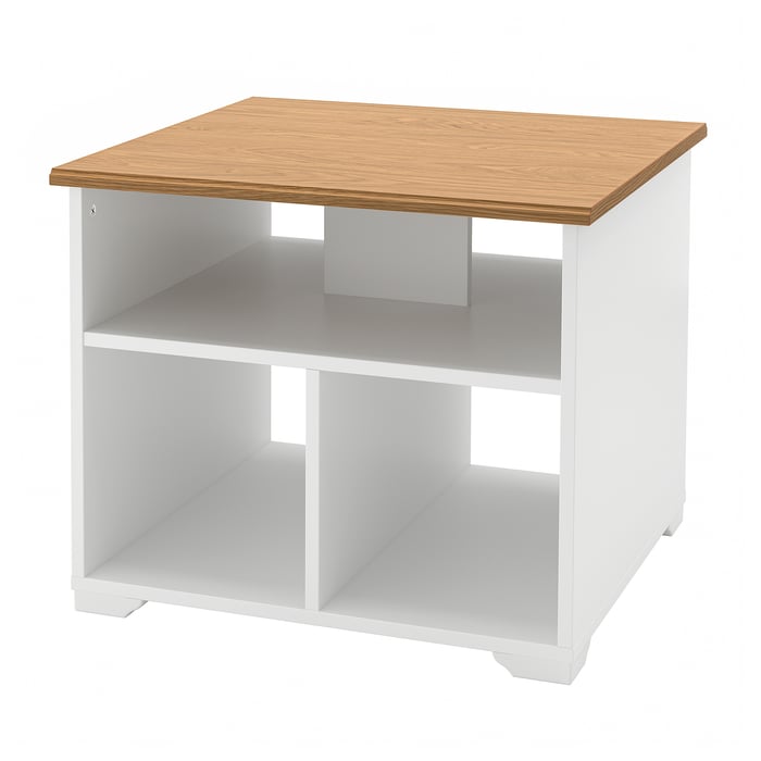 SKRUVBY coffee table, white, 60x60 cm (235/8x235/8") - IKEA