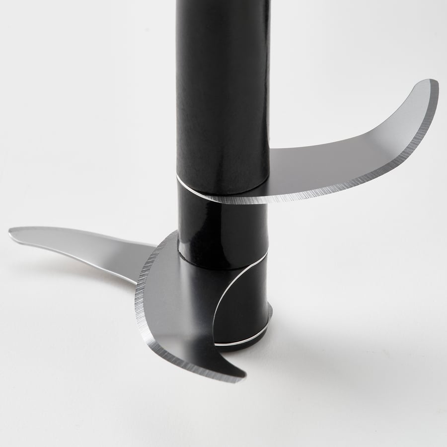 STENSNULTRA vegetable chopper, black grey-turquoise/transparent - IKEA