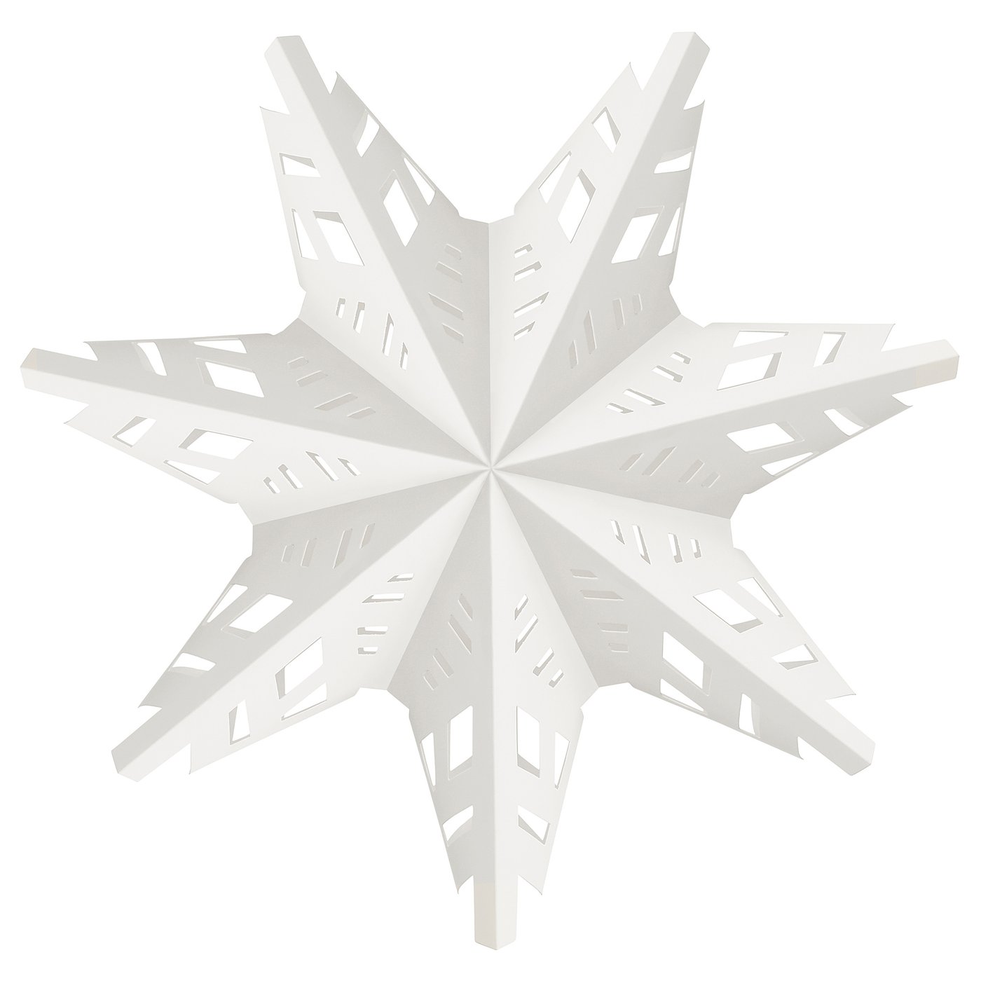 STRÅLA lamp shade, snowflake, 48 cm (19") - IKEA