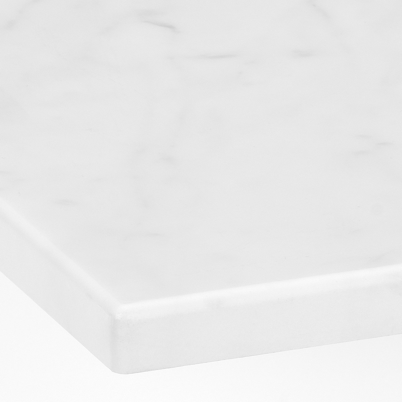 TOLKEN countertop, white marble effect/foliated board, 82x49 cm (321 ...