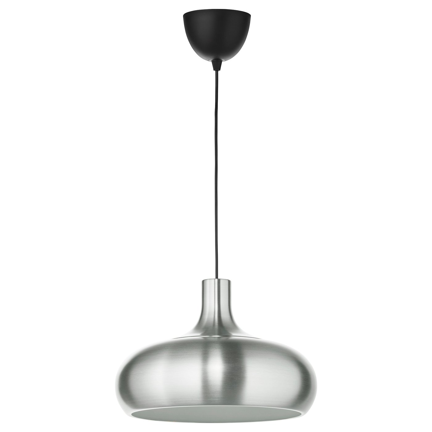 VÄXJÖ pendant lamp, aluminium-colour, 38 cm (15") - IKEA