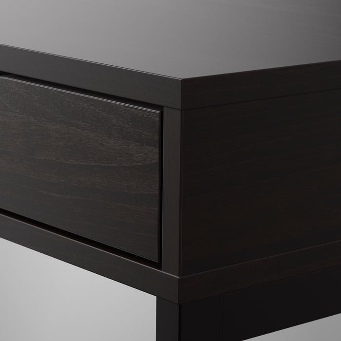 ALEX scrivania, marrone-nero, 132x58 cm - IKEA Italia