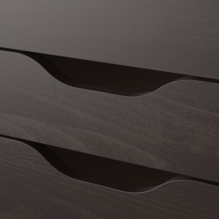 ALEX scrivania, marrone-nero, 132x58 cm - IKEA Italia