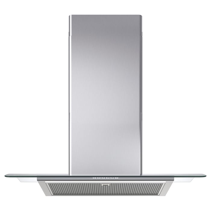BALANSERAD cappa da fissare alla parete, inox/vetro, 80 cm - IKEA Italia