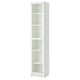 BILLY / OXBERG libreria con anta a vetro, bianco/vetro, 40x41x202 cm ...