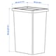FILUR bidone con coperchio, bianco, 42 l - IKEA Italia