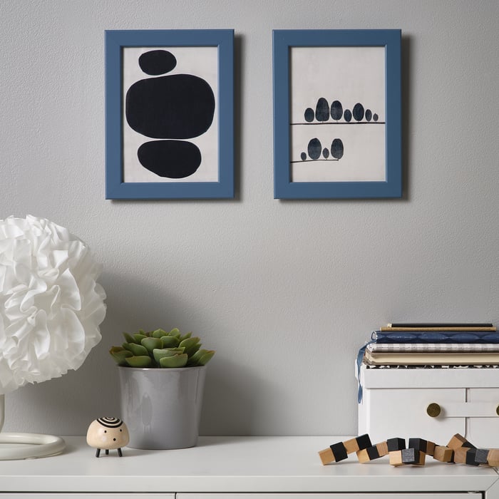 FISKBO cornice, blu grigio scuro, 13x18 cm - IKEA Italia