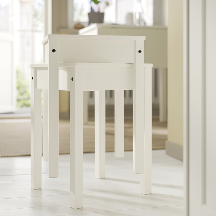 HAUGA sgabello, bianco - IKEA Italia