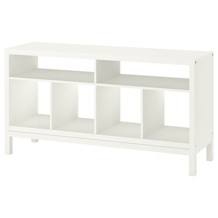 KALLAX mobile TV con base, bianco, 147x39x78 cm - IKEA Italia