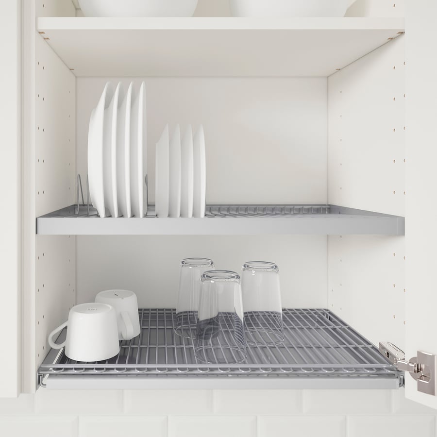METOD pensile con scolapiatti, bianco/Veddinge bianco, 60x60 cm - IKEA ...