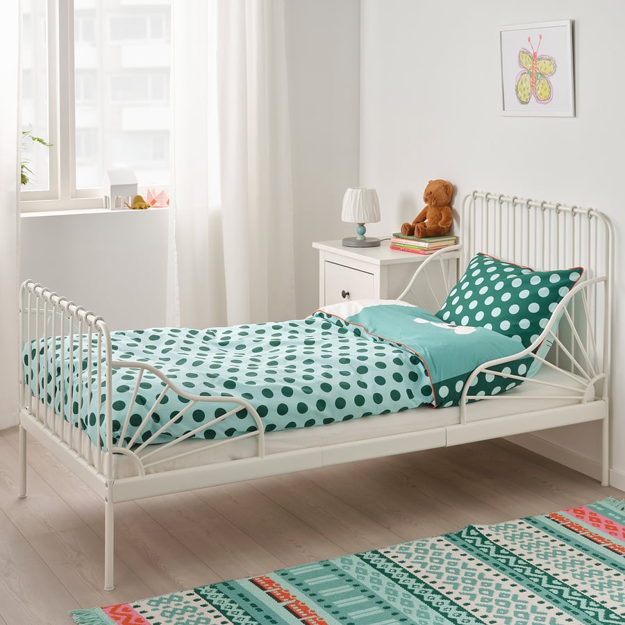 MINNEN struttura letto allungabile e doghe, bianco, 80x200 cm - IKEA Italia