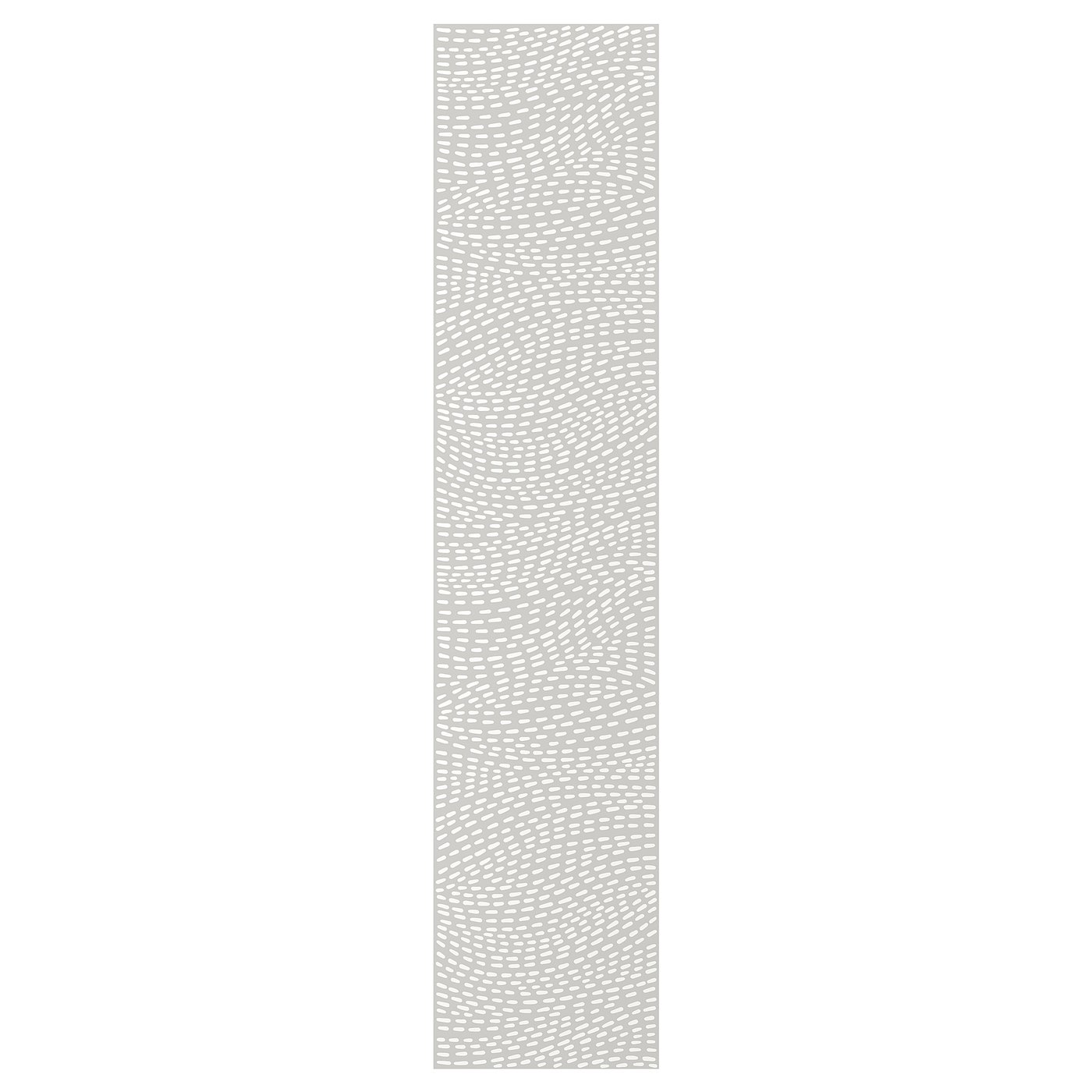 MISTUDDEN anta, grigio/fantasia, 50x229 cm - IKEA Italia