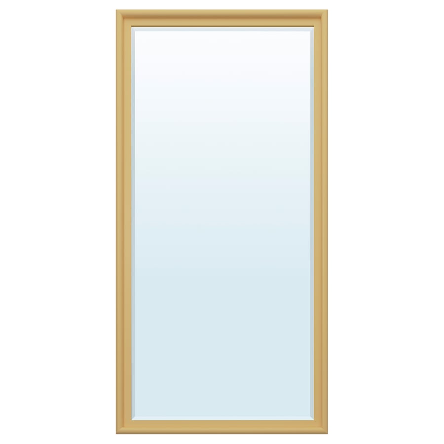 PINGSTSYREN specchio, giallo chiaro-beige, 60x120 cm - IKEA Italia