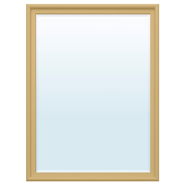 PINGSTSYREN specchio, giallo chiaro-beige, 60x80 cm - IKEA Italia