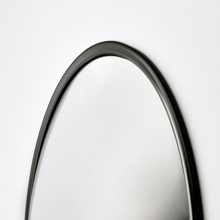 SVARTBJÖRK specchio decorativo convesso, nero, 41 cm - IKEA Italia