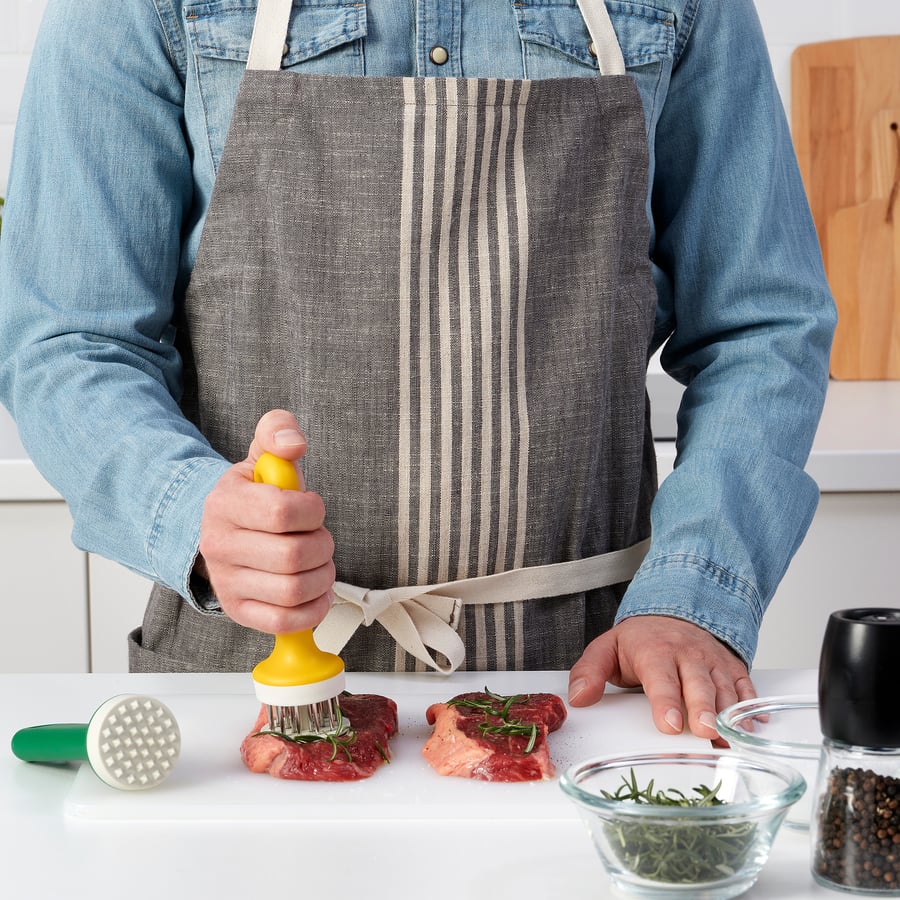 UPPFYLLD set di 2 batticarne, verde/giallo canarino - IKEA Italia