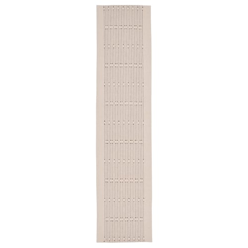 VÅRARV runner, grigio scuro/naturale, 35x150 cm - IKEA Italia