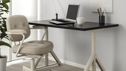 IDÅSEN scrivanie da ufficio in acciaio - IKEA Italia